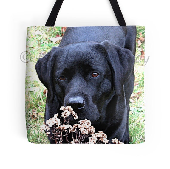 Black Lab 12TT Tote Bag Labrador Tote Black Lab Gifts