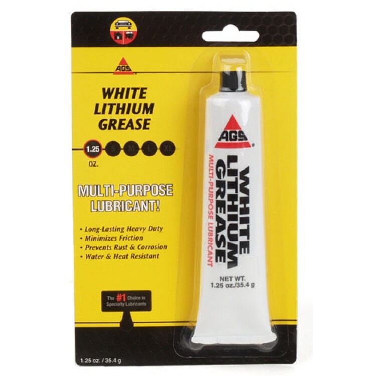 White Lithium Grease Lubricant TUBE lubricate auto truck door