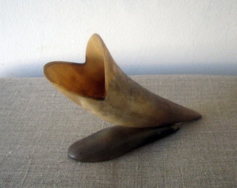 Drinking horn stand | Etsy