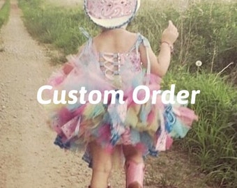 Items similar to Spring Bouquet Custom Pageant Easter Twirl Set Size 2 ...
