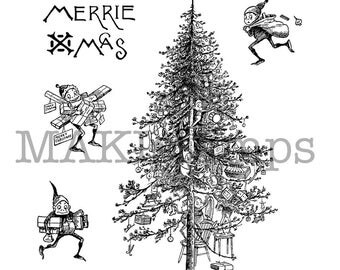 Mini stamp set | Etsy