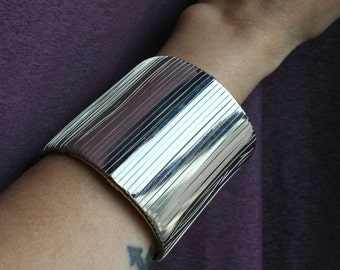 Large wrist cuffs | Etsy