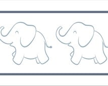 Popular items for elephant border on Etsy