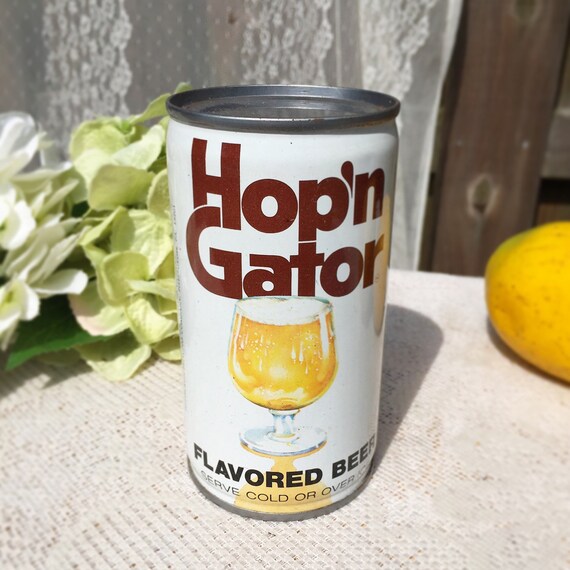 Vintage Hop'n Gator Beer Can Brewery Flat top Unopened