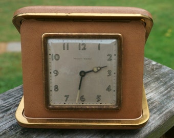 Vintage travel clock | Etsy