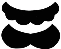 Unique mario mustache related items | Etsy