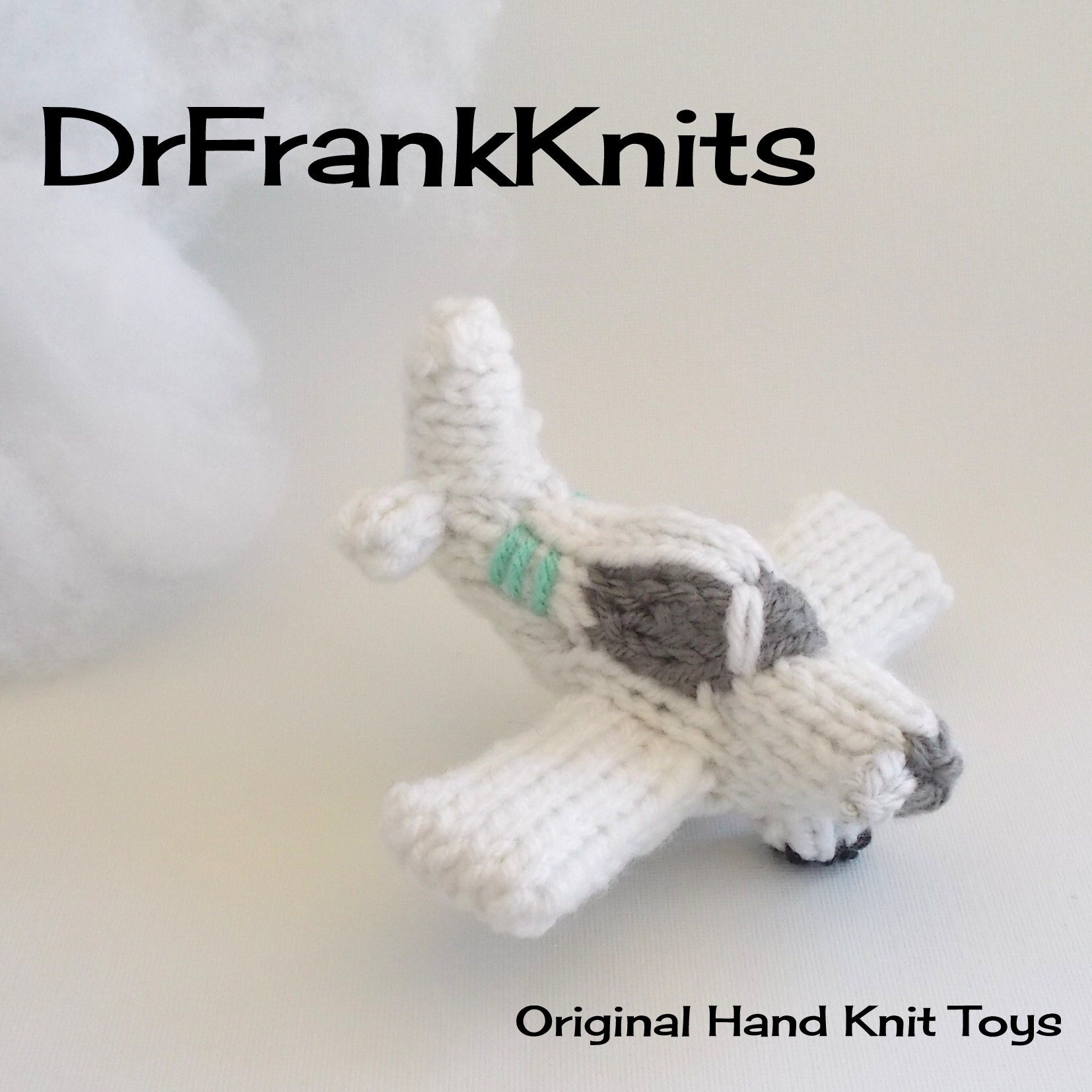 Original Hand Knit Toys and Patterns by DrFrankKnits on Etsy