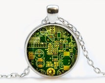 Unique pcb jewelry related items | Etsy