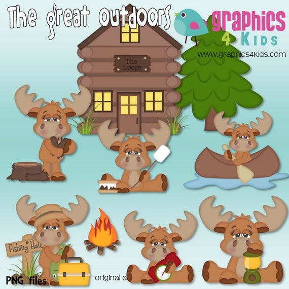 The great outdoors Digital Clipart Clip art for