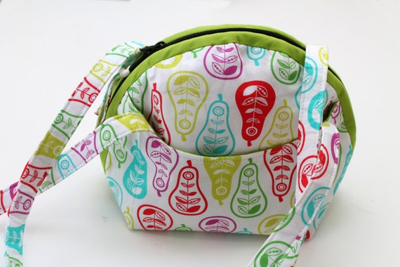 Purse Sewing Pattern Clam Shell Shoulder by stickysugarstitches