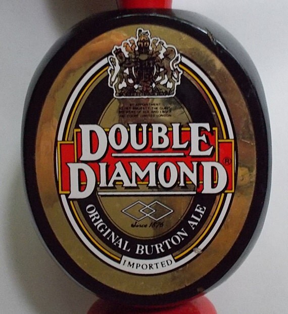 Double Diamond Burton Ale Vintage 3-Sided Beer Tap
