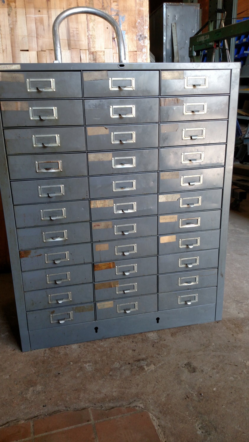 33 Drawer Metal Cabinet