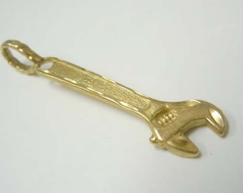 Gold wrench | Etsy