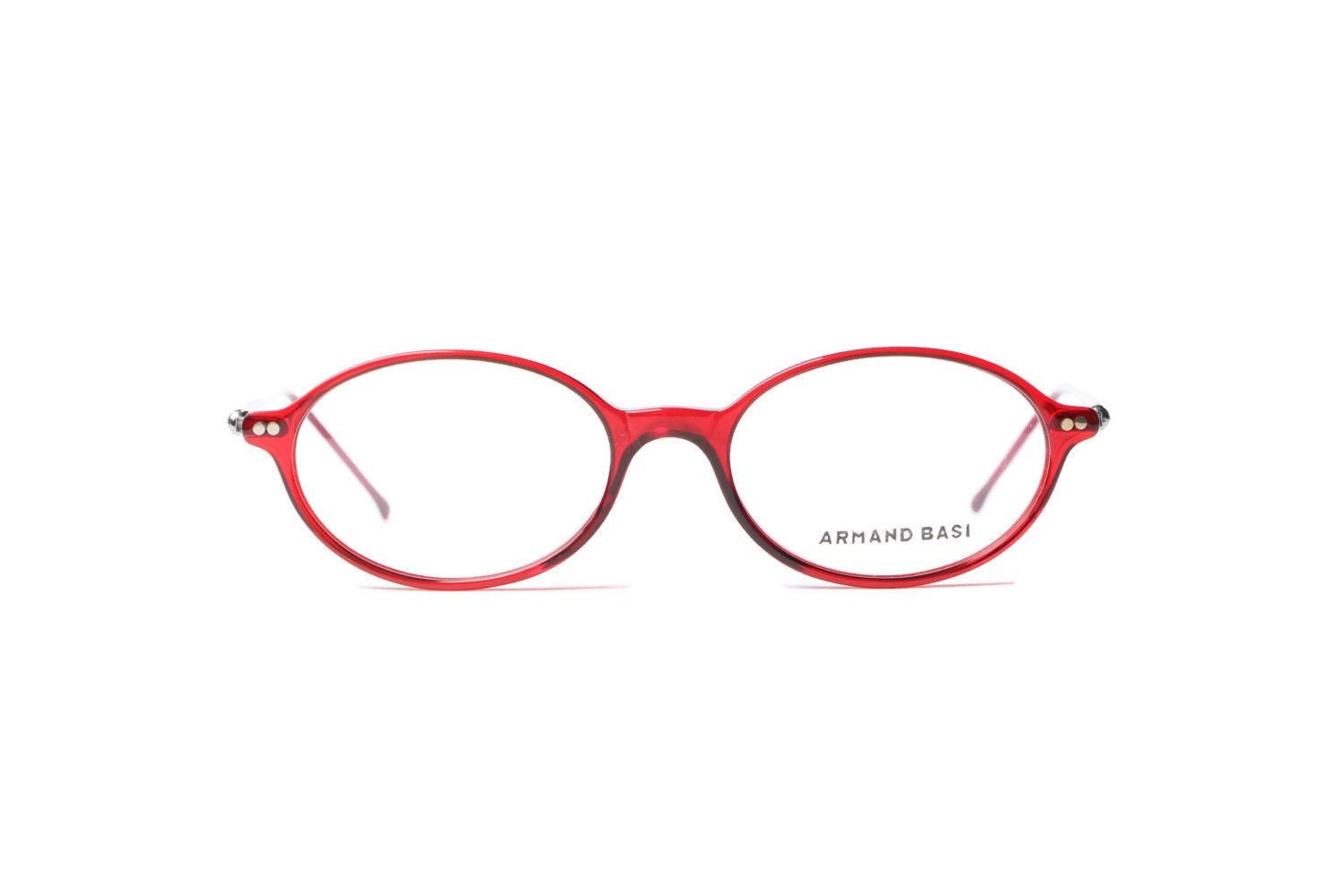 Red woman glasses frames rimmed Horn Vintage egg shape women Eyewear ...