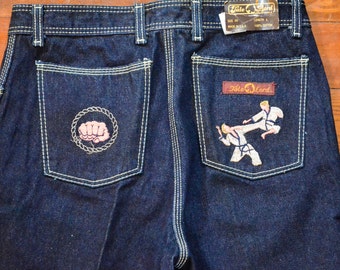 Unique denim boots related items | Etsy