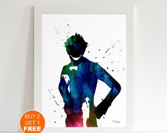 Joker art | Etsy