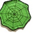 Spider Web Table Mat Halloween Decoration Hand Crochet Table