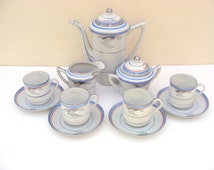 Unique art deco coffee set related items | Etsy