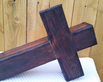 Cedar wood cross | Etsy