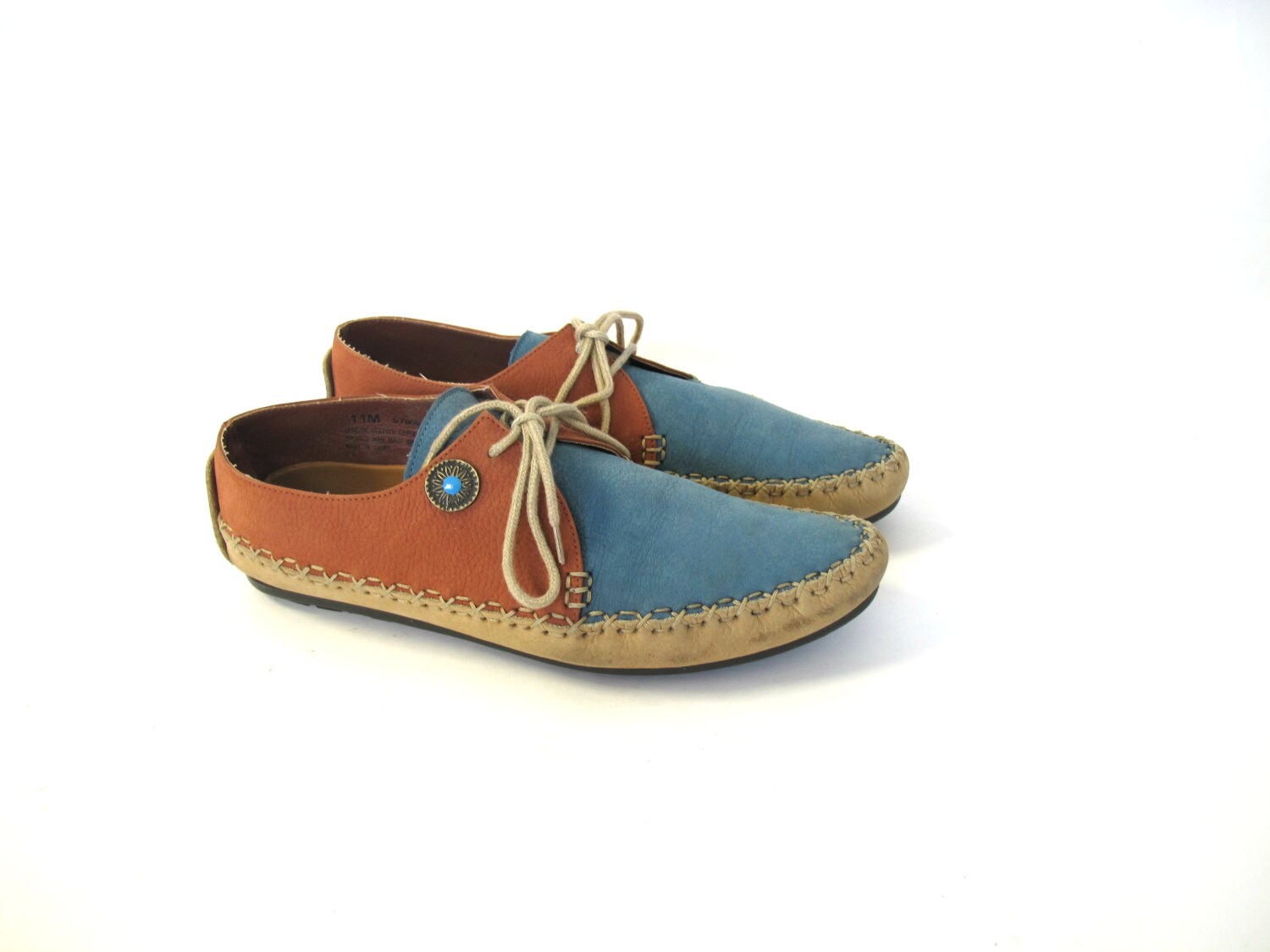 Vintage multi colored leather Hush Puppies – Haute Juice