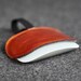 Leather Felt Apple Magic Mouse Case Hand-made Dyed