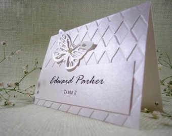 Unique butterfly name cards related items | Etsy