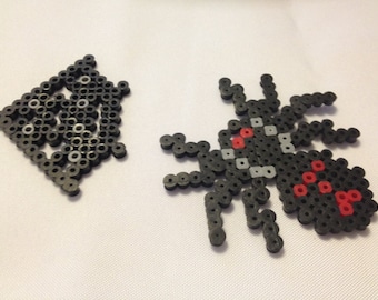 Perler bead spider | Etsy
