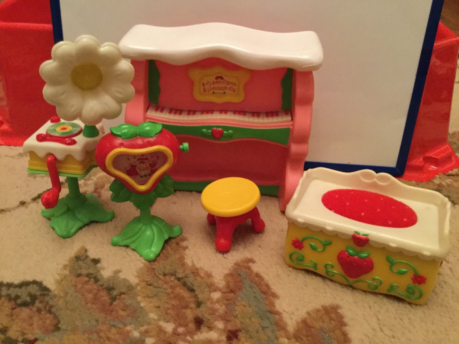 Berry happy home fun room furniture strawberry shortcake, rare – Haute ...