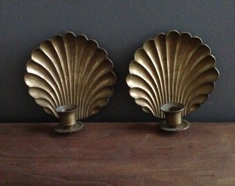 Shell sconce | Etsy