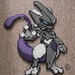 Mewtwo Perler Beads