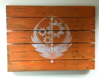 Fallout flag | Etsy
