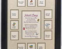 Popular items for school days frame on Etsy