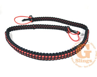 Items similar to Adjustable Bow Shoulder Sling - Archery - Ladder Weave ...