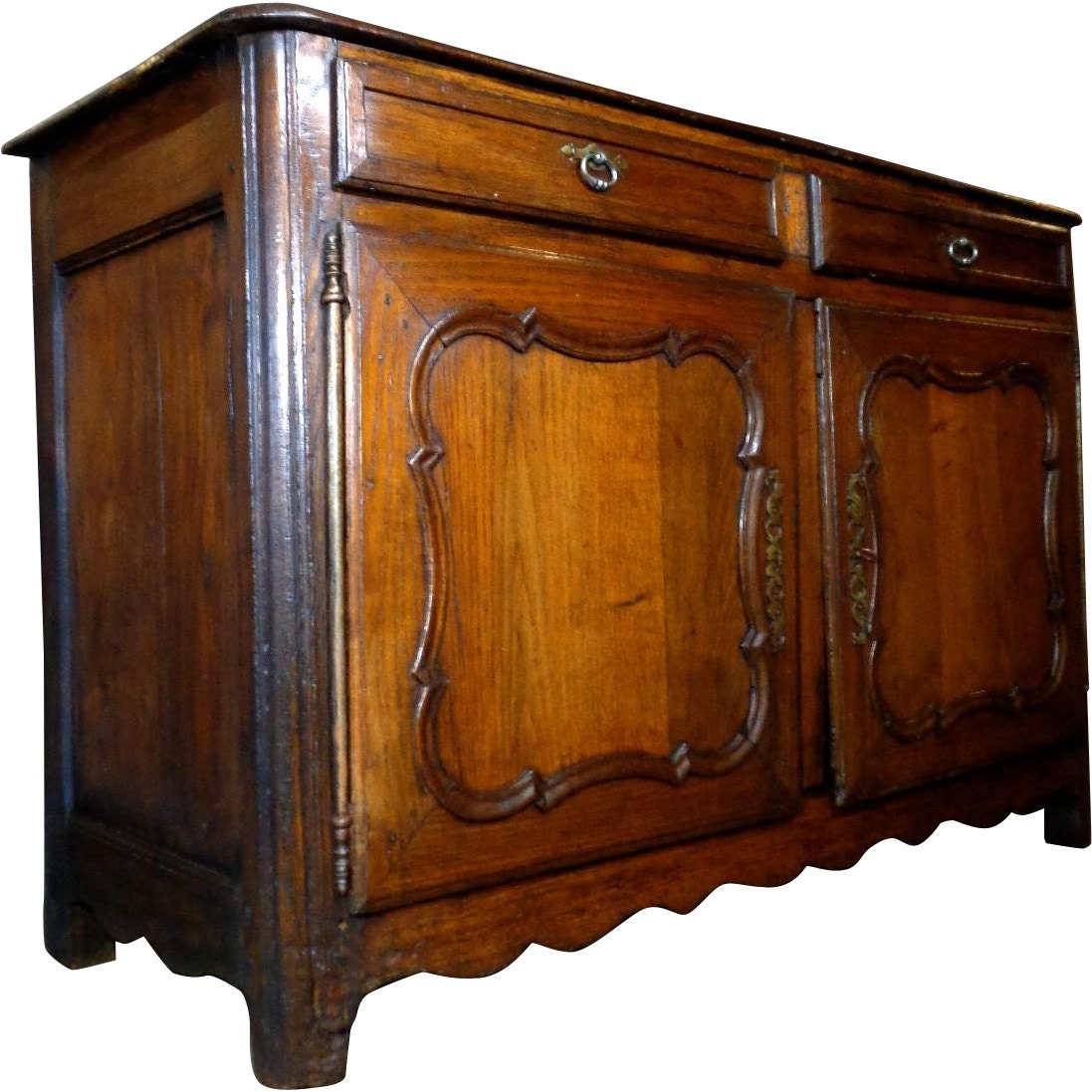 18th Century Antique French Louis XIV Style Oak Buffet – Haute Juice