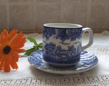 Handmade and vintage items related to blue and white china | Etsy