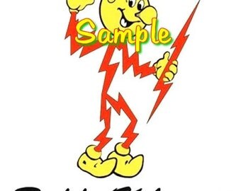 Reddy kilowatt sign | Etsy
