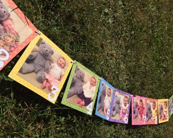 Monthly photo banner | Etsy