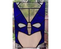 Unique nerd stained glass related items | Etsy