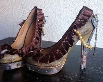 Steampunk boots | Etsy