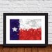 Old Texas Flag With Established 1845 Art Print by TrueTexanPrints