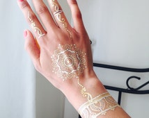 Popular items for gold tattoo on Etsy