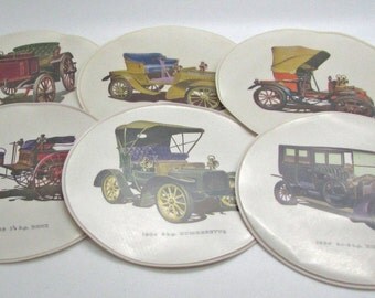 Classic car coasters | Etsy