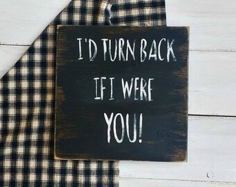 Turn back | Etsy