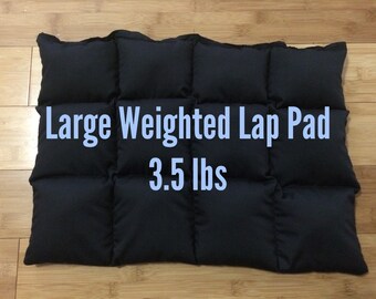 Items similar to Weighted lap pad 2lbs on Etsy