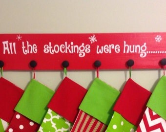 Stockings were hung | Etsy