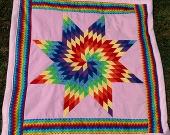 Patriotic Eagle Star Quilt Pattern