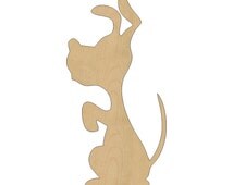 Unique dog wood cutout related items | Etsy