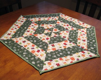 Hexagon table runner | Etsy