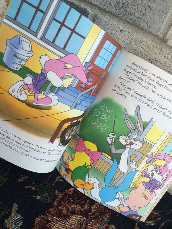 Tiny toons Happy Birthday Babs Little Golden Book