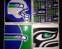 Unique seahawks coasters related items | Etsy
